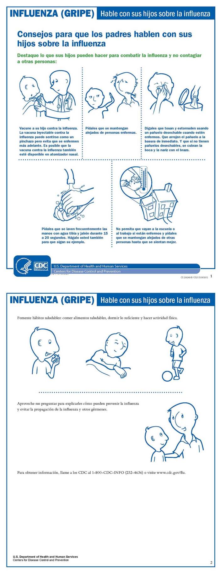 Infographic: Hable con sus hijos sobre la influenza - Manual MSD ...